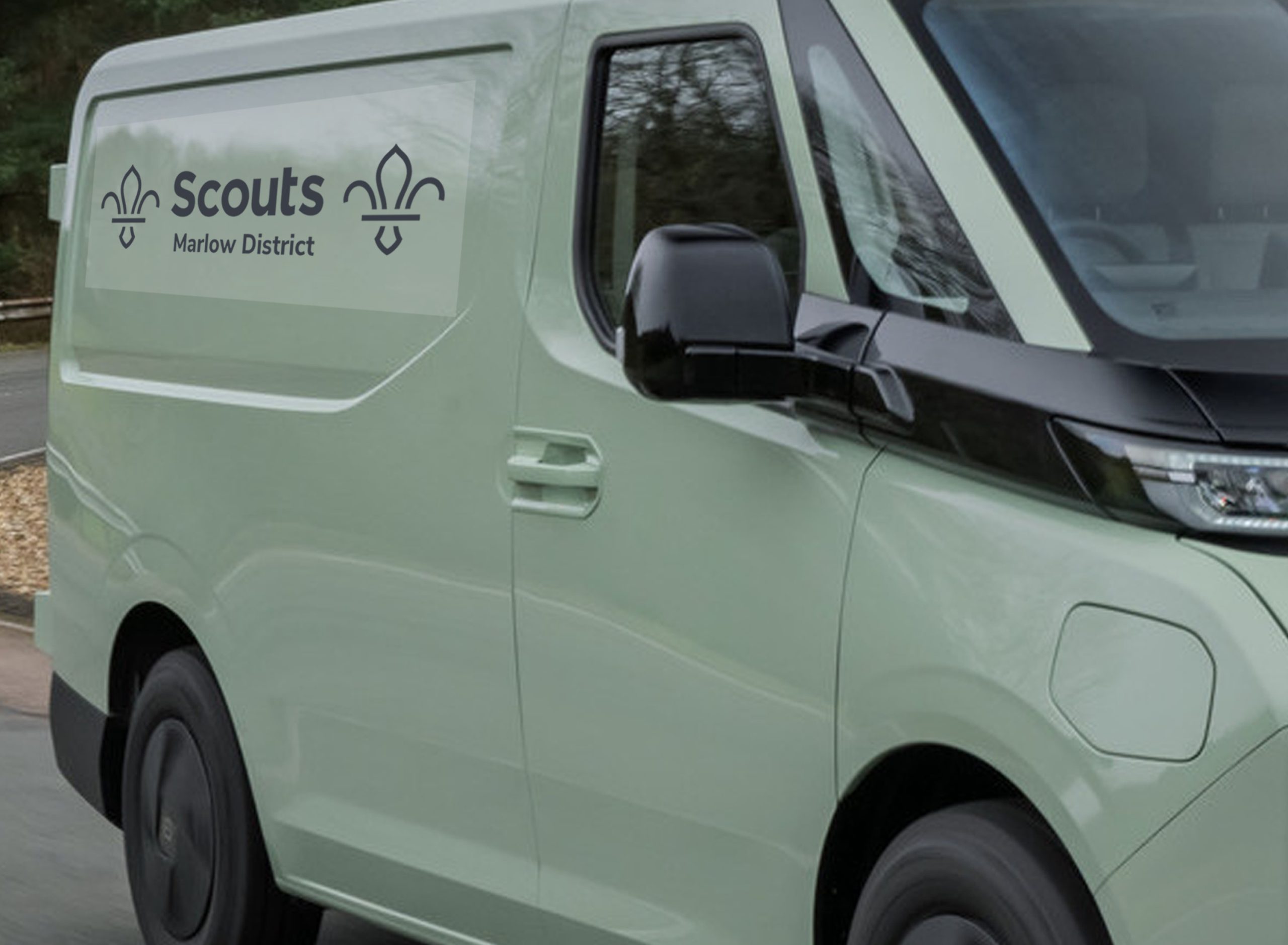 Clear Van Decals Same Day & Next Day Printing Guildford