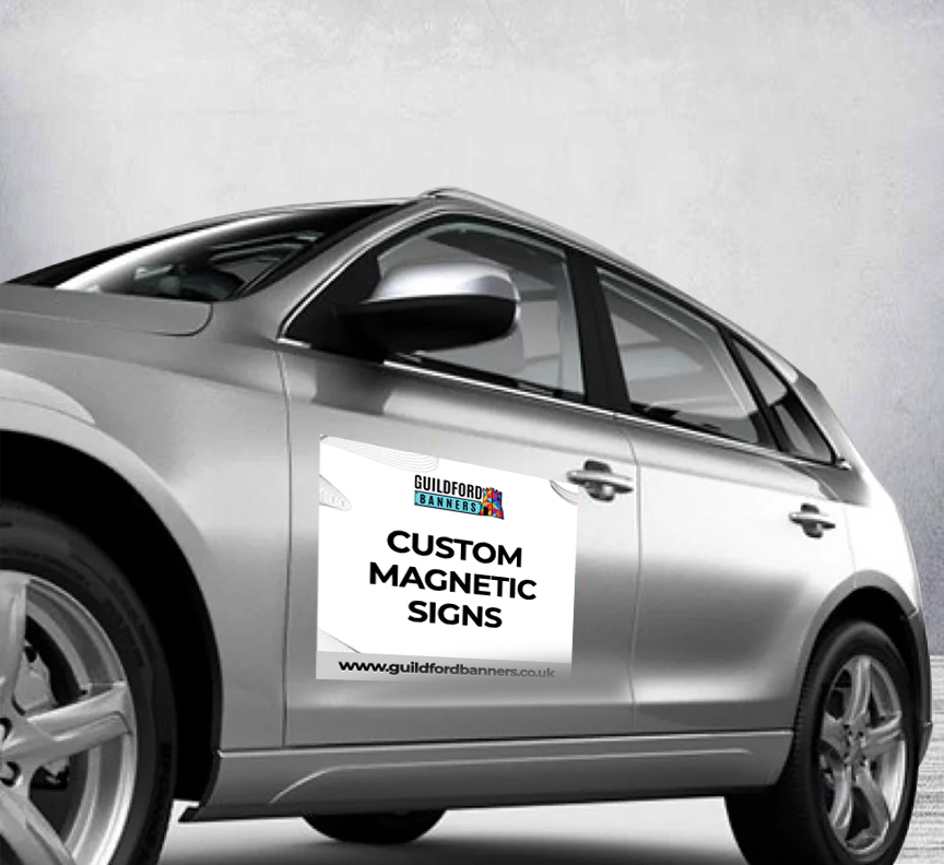 Custom Magnetic Signs Same Day & Next Day Printing Guildford