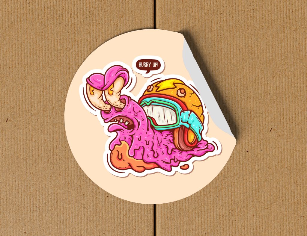 Die Cut Stickers Printing Same Day & Next Day Printing Guildford